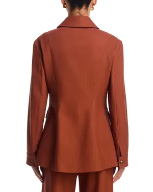 Veronica Beard Laramie Dickey Point Collar Jacket