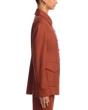 Veronica Beard Laramie Dickey Point Collar Jacket