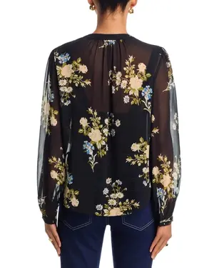 Veronica Beard Ashlynn Silk Blouse