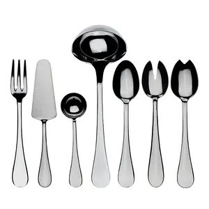 MEPRA Brescia 7 Piece Serving Set - Silver