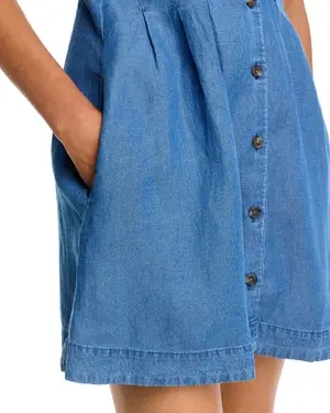 Marine Layer Arden Spread Collar Shirt Dress