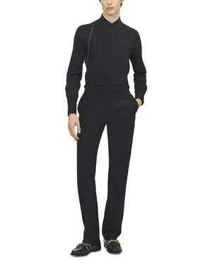 Alexander McQueen Stretch Chain Harness Shirt