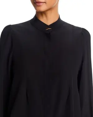 Alexander McQueen Wishbone Silk Shirt
