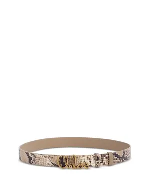 Chloé Iconic Reversible Leather Belt