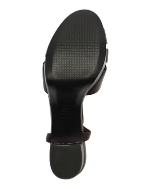 Schutz Keefa Leather Platform Sandals