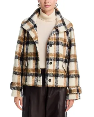 Simkhai Virelle Button Front Jacket - Cream Multi