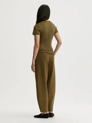 BY MALENE BIRGER Alicia Organic Cotton T-shirt - Hunt