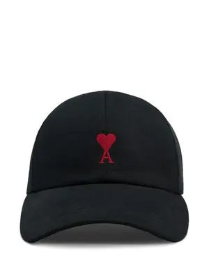 AMI Paris De Coeur Baseball Cap - Black