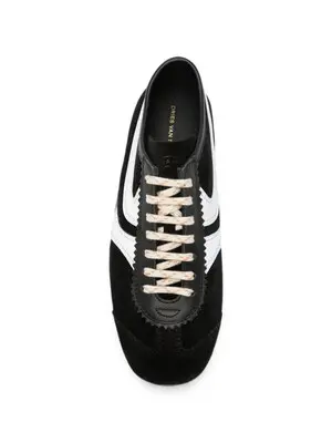 Dries Van Noten Suede Leather Sneakers