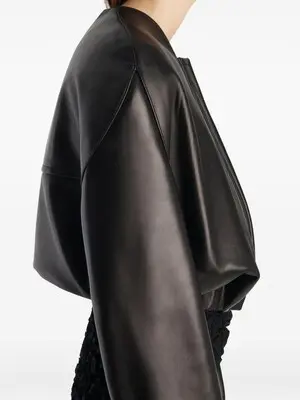 Khaite Cordan Leather Jacket