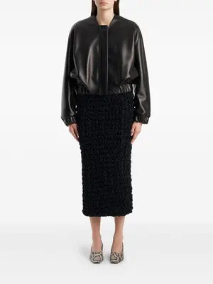 Khaite Cordan Leather Jacket