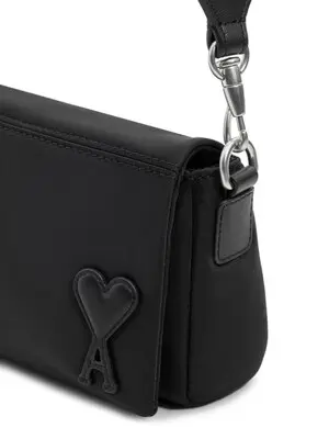 AMI Paris Marcel Nylon Shoulder Bag