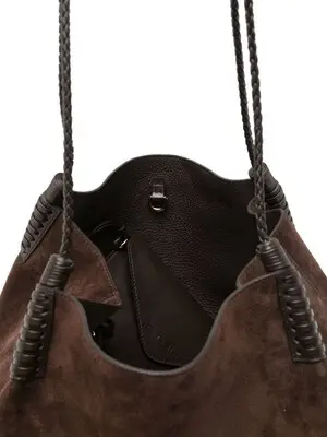 Etro Large Leather Tote Bag