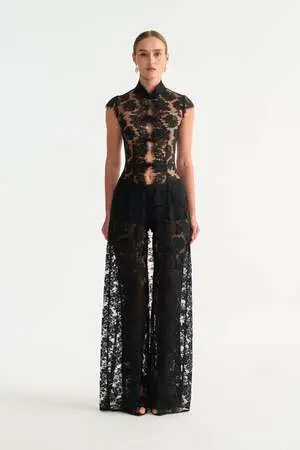 SAU LEE Saphina Lace Pant