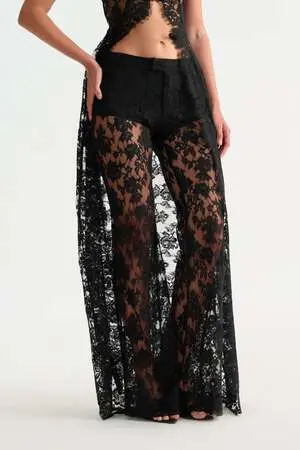 SAU LEE Saphina Lace Pant