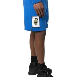 Heron Preston Athletic Shorts With Graphic Appliqu