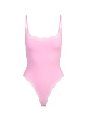 SKIMS Lace-trimmed Camisole Bodysuit