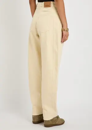 Isabel Marant Étoile Lisha Barrel-leg Jeans - Beige
