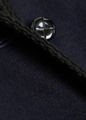 BLAZÉ MILANO Curly Embroidered Wool Jacket