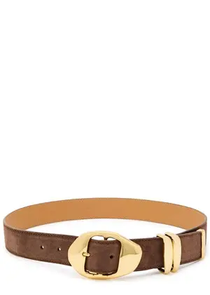 AMANU The Grumeti Leather Belt - Chocolate