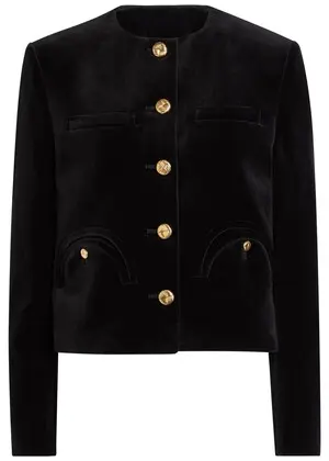 BLAZÉ MILANO Shamo Bolero Velvet Jacket