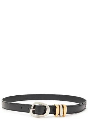 AMANU The Tugela Leather Belt - Black