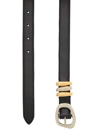 AMANU The Tugela Leather Belt - Black