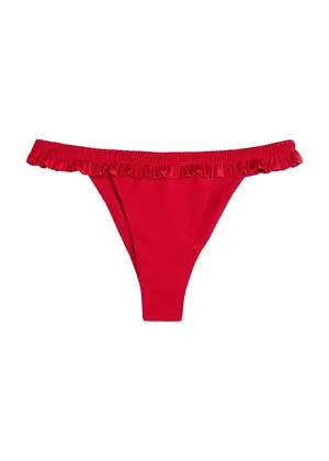 Faithfull The Brand Alma Ruffled Bikini Briefs