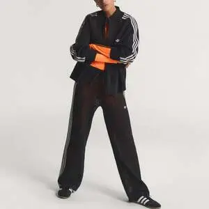 Adidas Originals Knitted Crochet Track Pants - Black