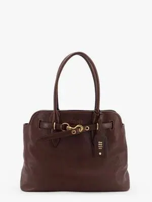 Miu Miu Aventure Leather Handbag - Multicolor