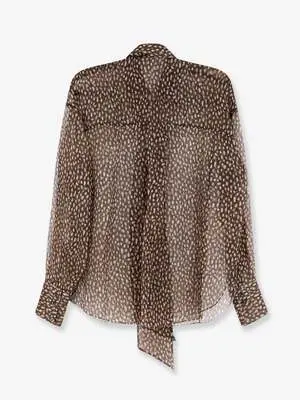 Brunello Cucinelli Sheer Silk Shirt