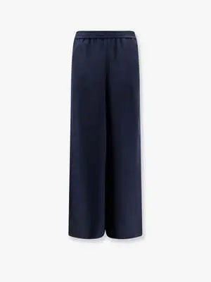 Max Mara Wide Leg Silk Trousers - Multicolor