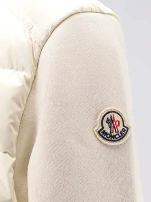 Moncler Padded Jacket With Fabric Details