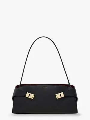 FERRAGAMO Hug East-west Leather Shoulder Bag - Multicolor