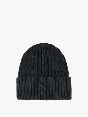 Isabel Marant Étoile Ribbed Beanie With Embroidered Logo - Multicolor