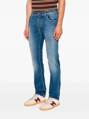 Jacob Cohen Nick Slim Fit 5-pocket Pants - Multicolor