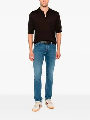 Jacob Cohen Nick Slim Fit 5-pocket Pants - Multicolor