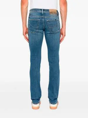 Jacob Cohen Nick Slim Fit 5-pocket Pants - Multicolor