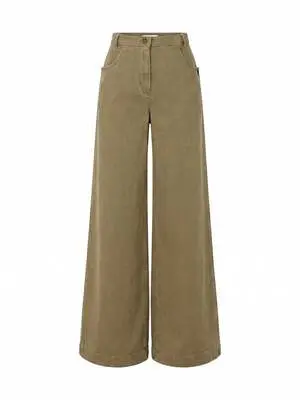 Max Mara Alamaro Cotton Pants - Multicolor