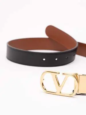 Valentino Garavani Vlogo Signature Buckle Belt - Multicolor