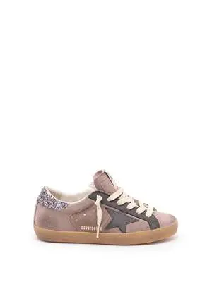 GOLDEN GOOSE Super-star Leather Sneakers - Multicolor