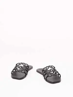 Loewe Petal Anagram Slides - Multicolor