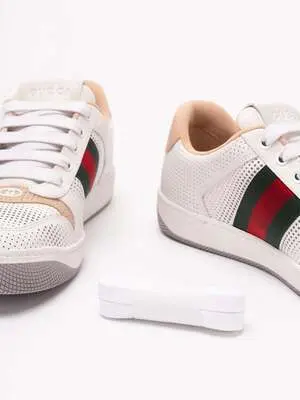 Gucci Leather Sneakers - Multicolor