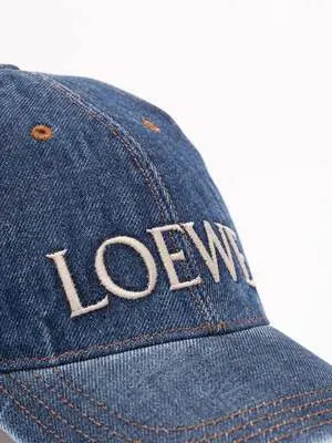 Loewe Paula`s Ibiza Denim Cap