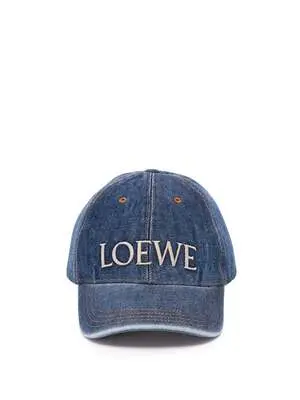 Loewe Denim Cap - Multicolor