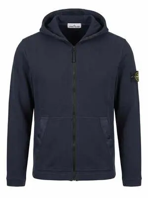 Stone Island Organic Cotton Interlock Hoodie - Multicolor