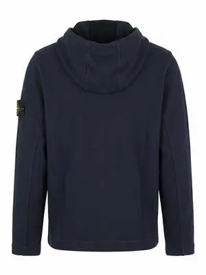Stone Island Organic Cotton Interlock Hoodie - Multicolor