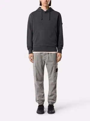Stone Island Garment Dyed "old" Cotton Cargo Pants - Multicolor
