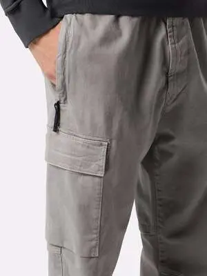 Stone Island Garment Dyed "old" Cotton Cargo Pants - Multicolor
