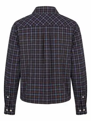 Miu Miu Tartan Print Shirt